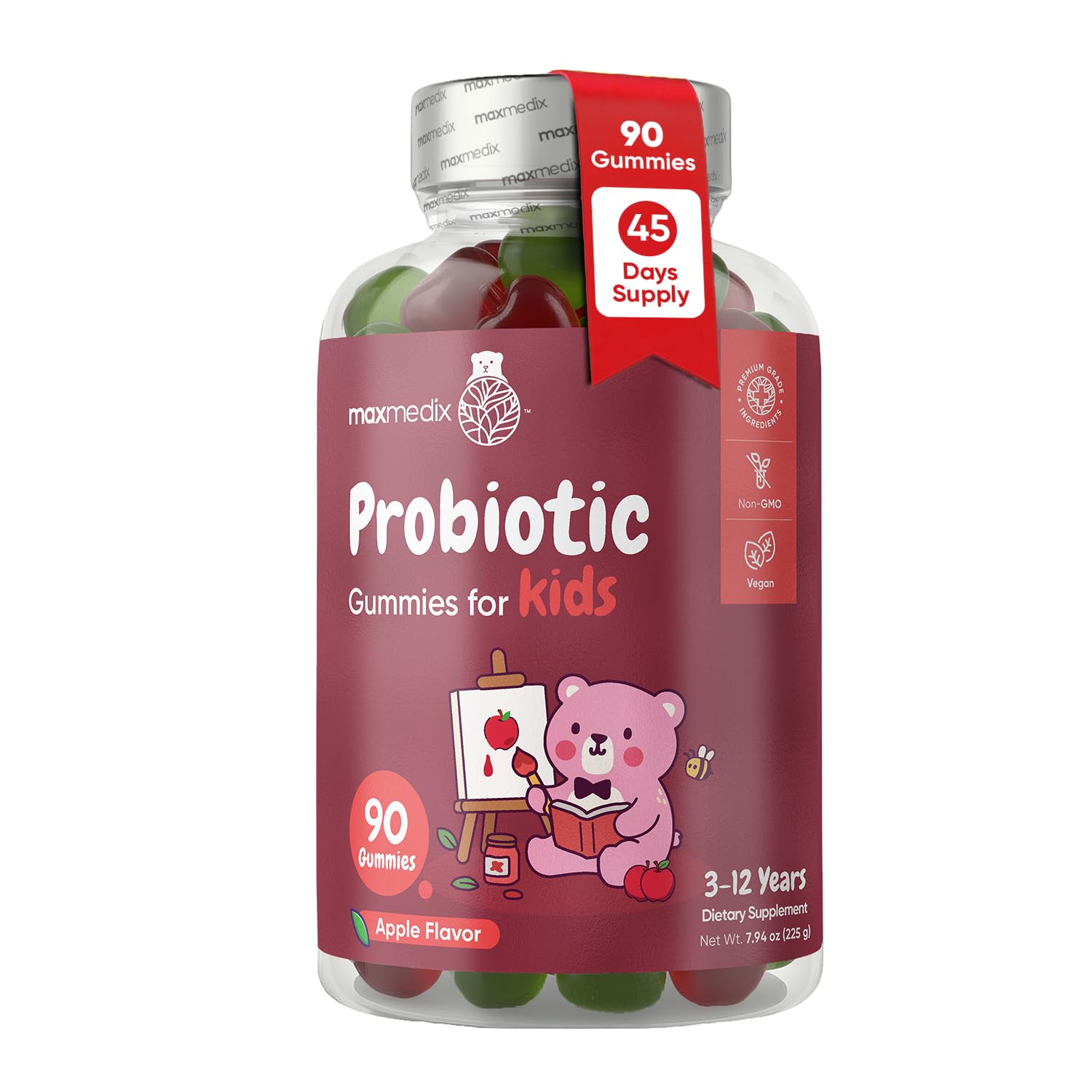 Maxmedix kids probiotic gummies