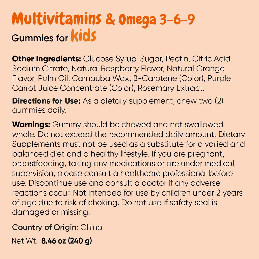 Maxmedix kids vitamins for daily nutrition