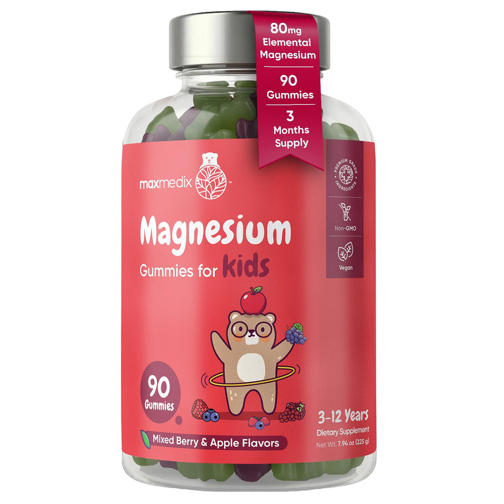 Maxmedix magnesium citrate gummies for kids