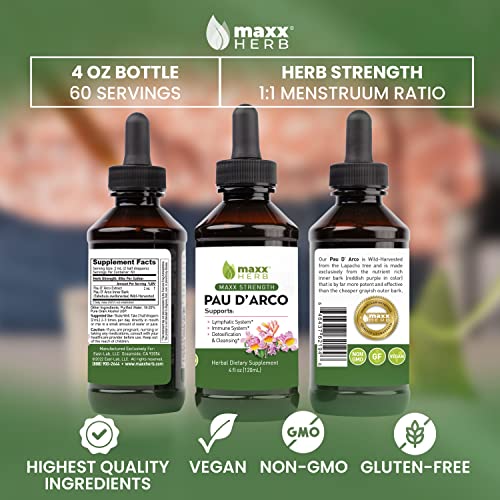 Maxx Herb PAU D'Arco for holistic health