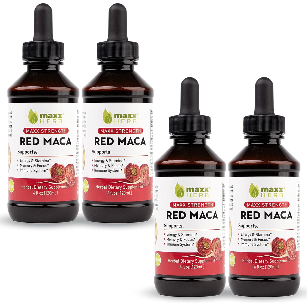 Maxx Herb Red Maca Root benefits for energy