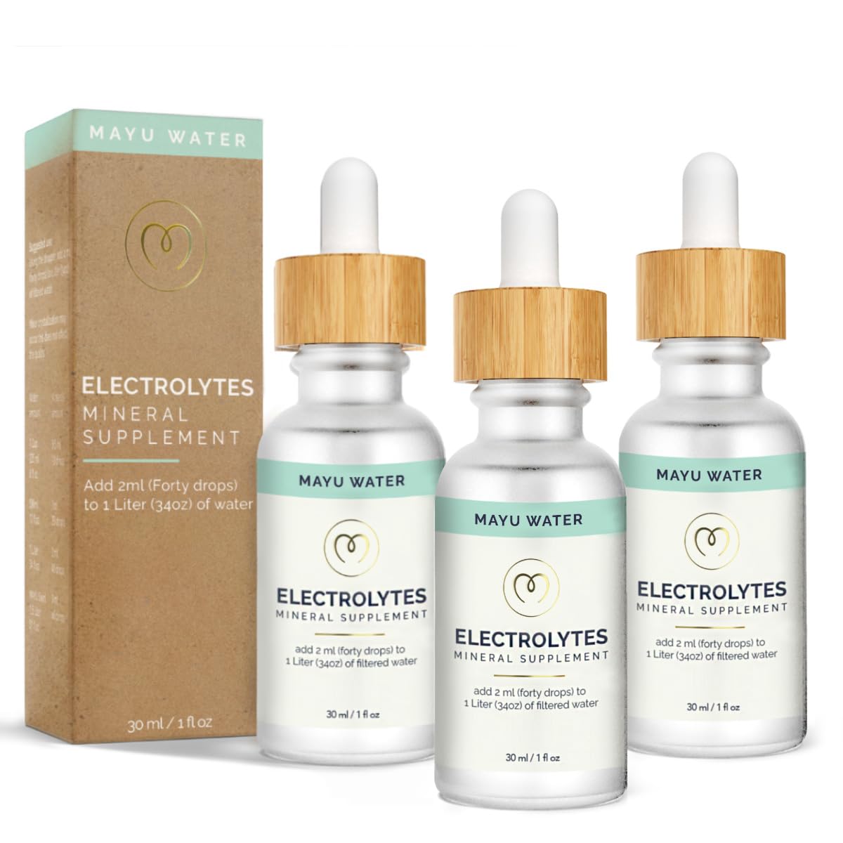 MAYU electrolyte drops for hydration