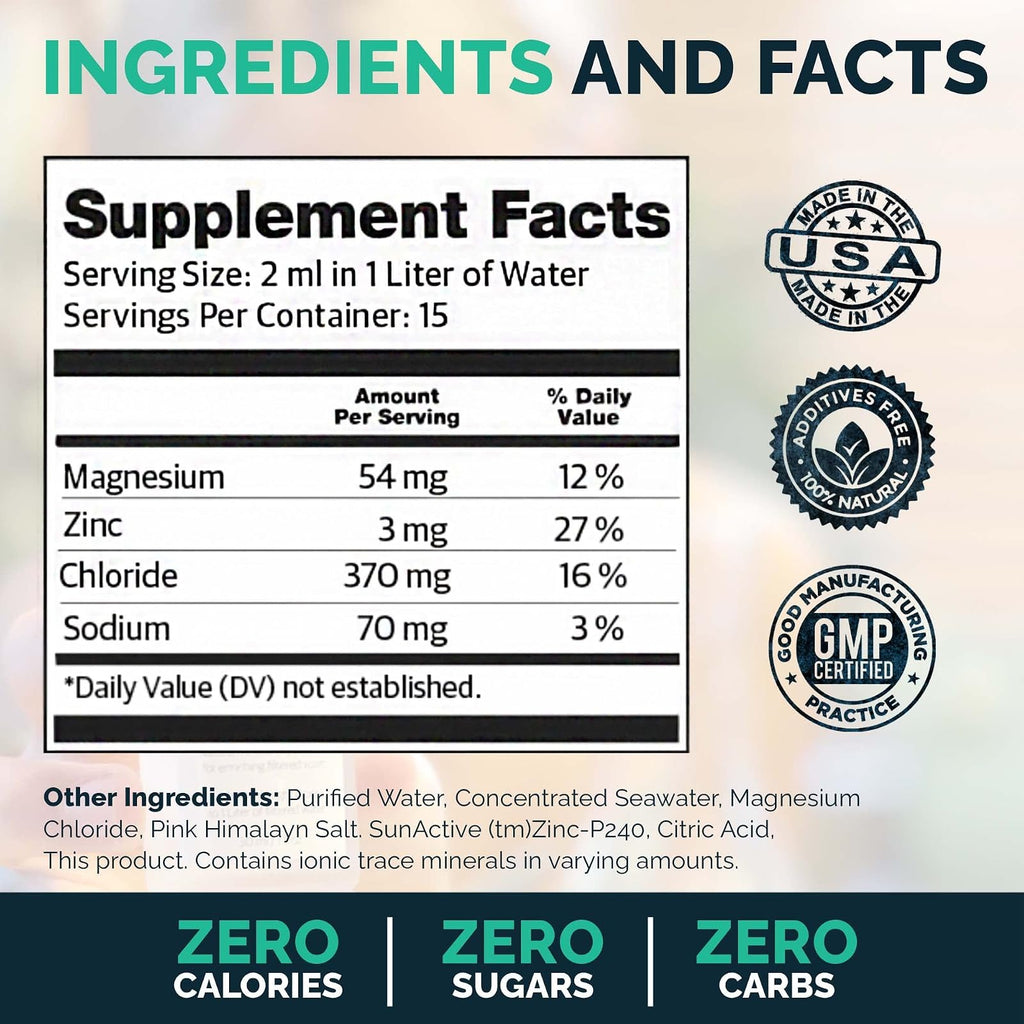 MAYU electrolyte drops with essential minerals