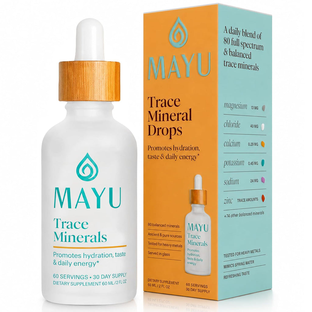 MAYU trace mineral drops for hydration