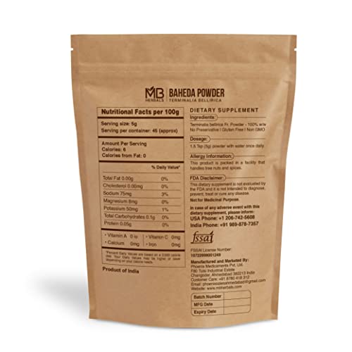 MB Herbals Baheda Powder for weight management