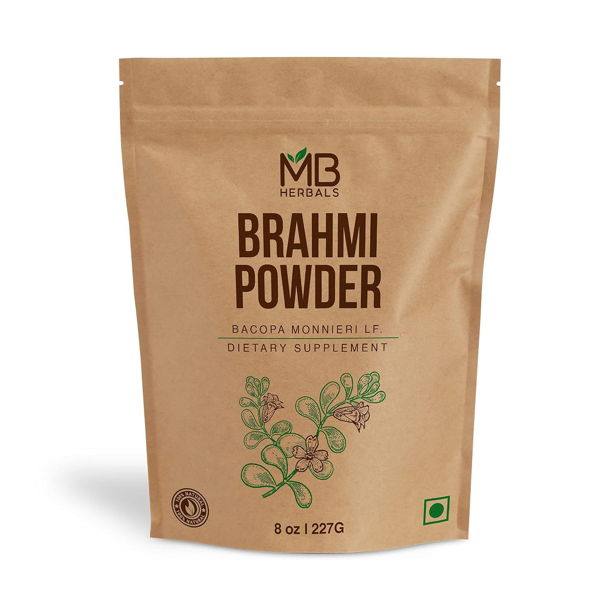 MB Herbals Brahmi powder for brain health