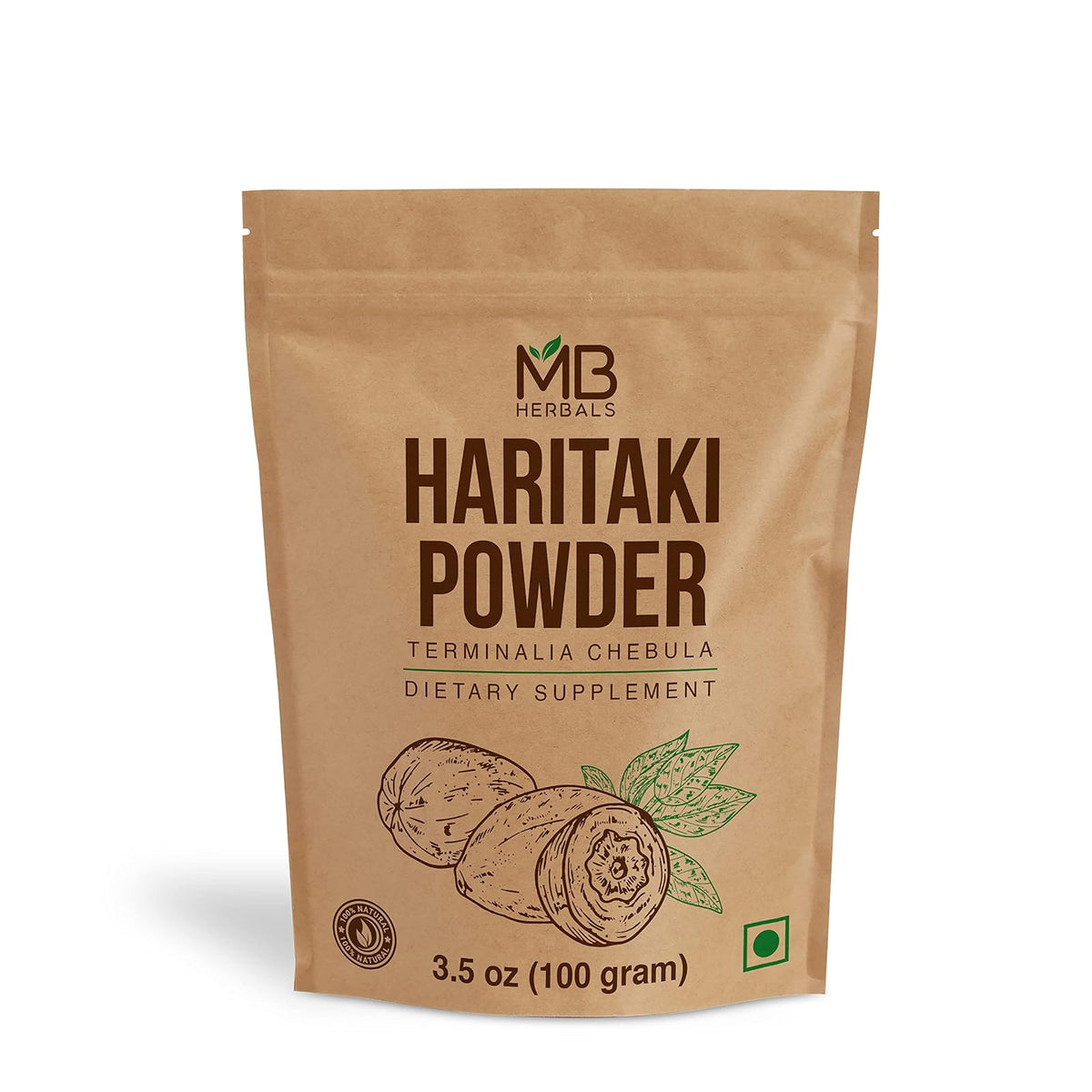 MB Herbals Haritaki powder for digestion