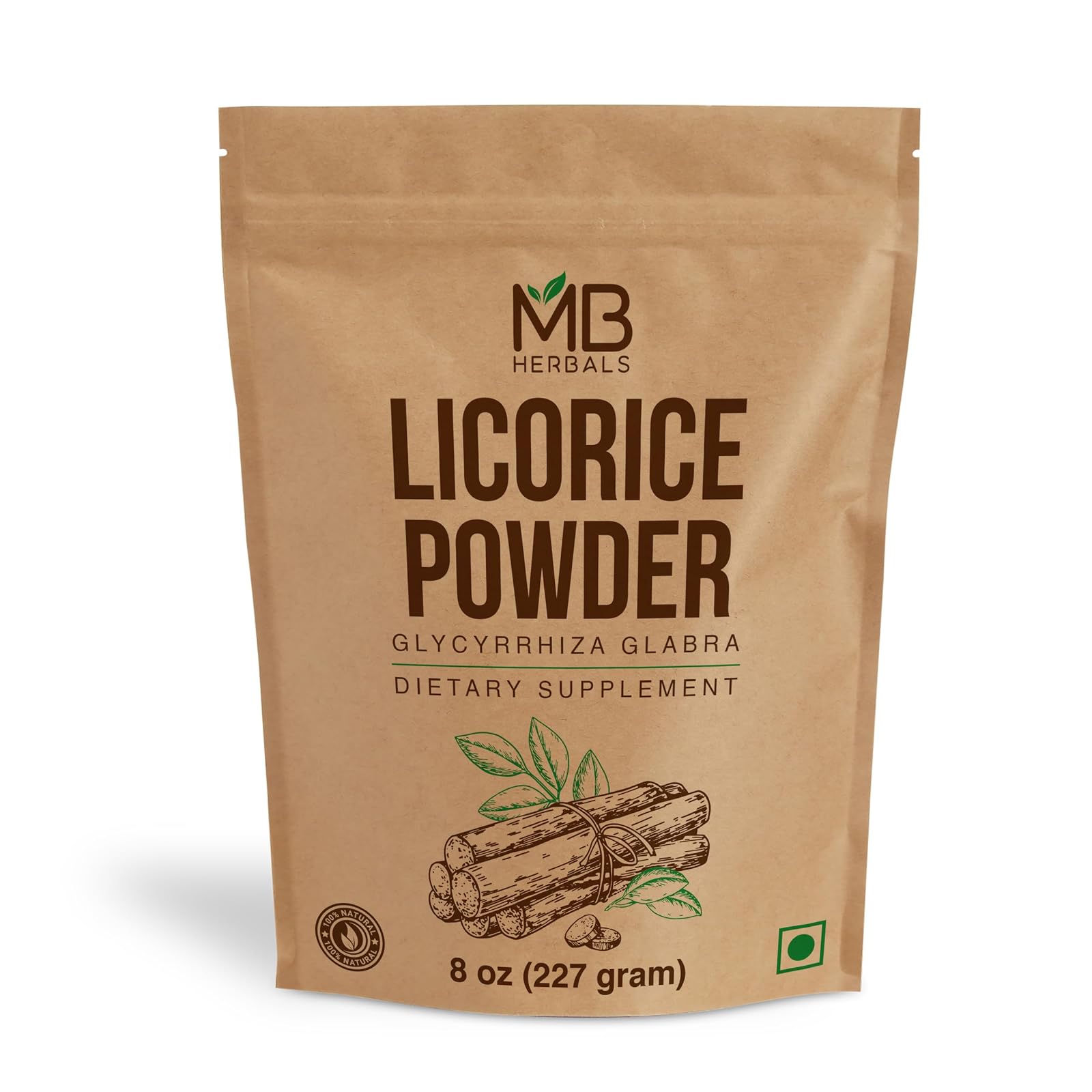 MB Herbals licorice root powder benefits