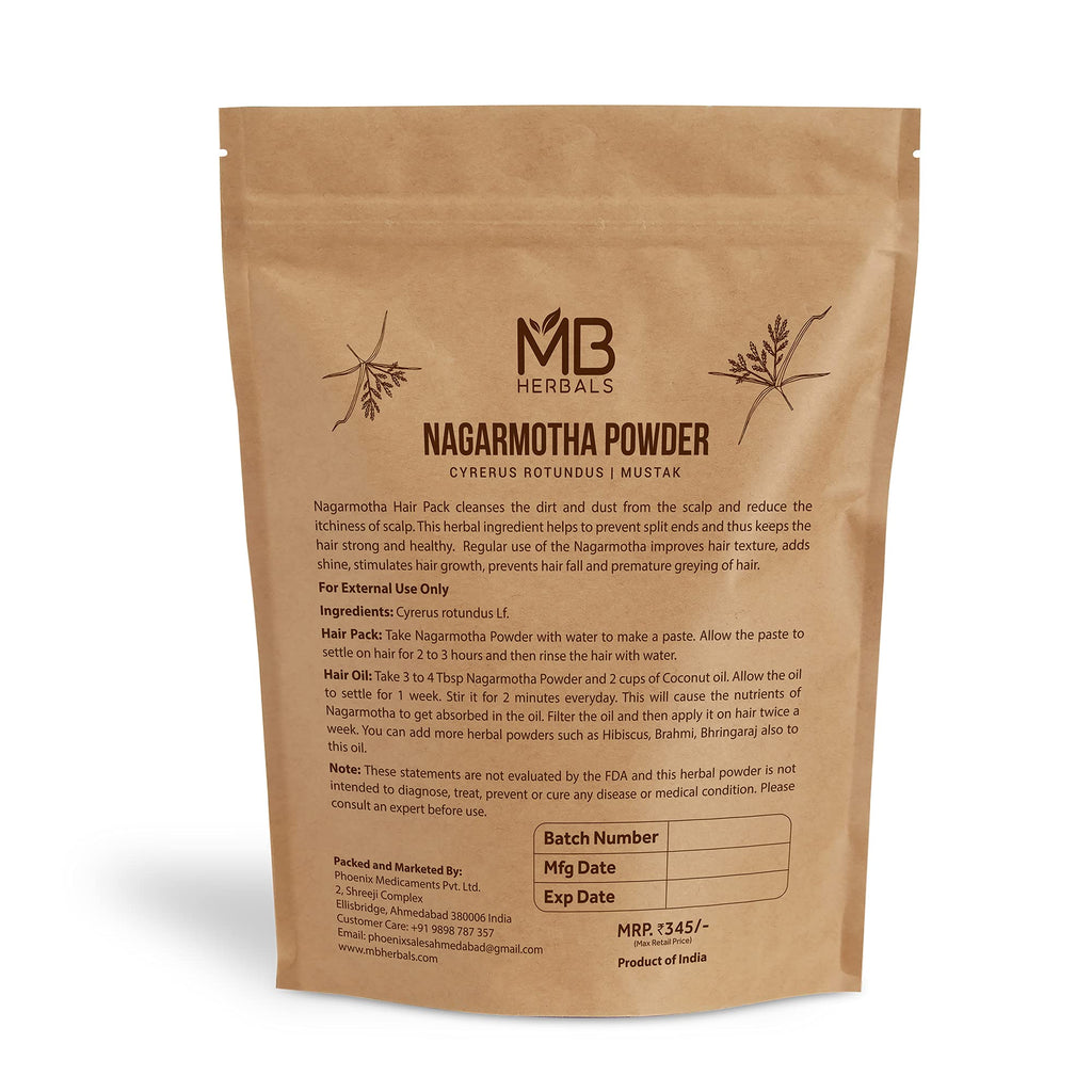 MB Herbals nagarmotha benefits