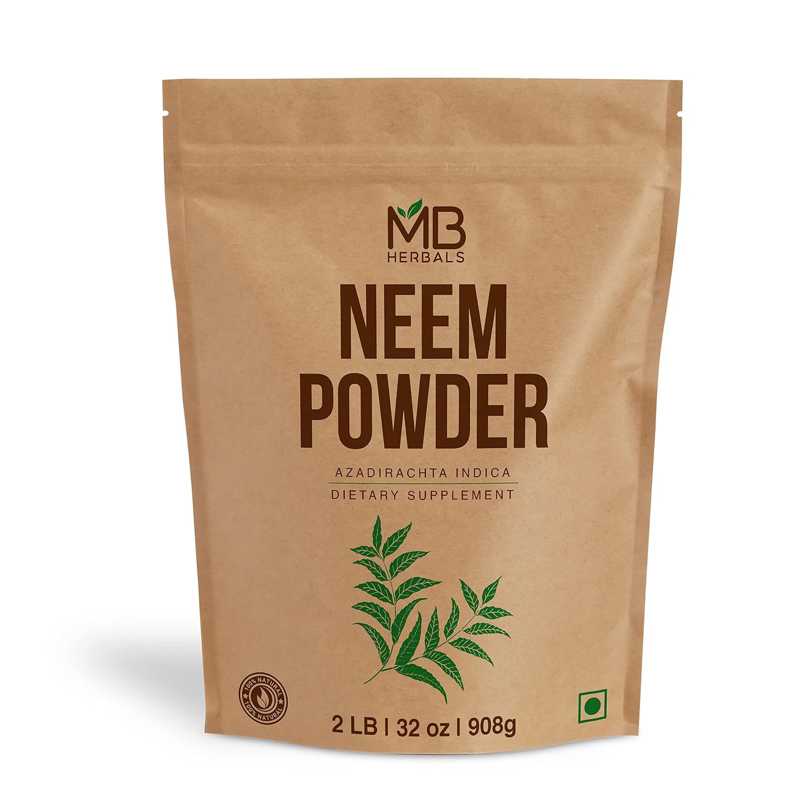 MB Herbals neem powder for skin