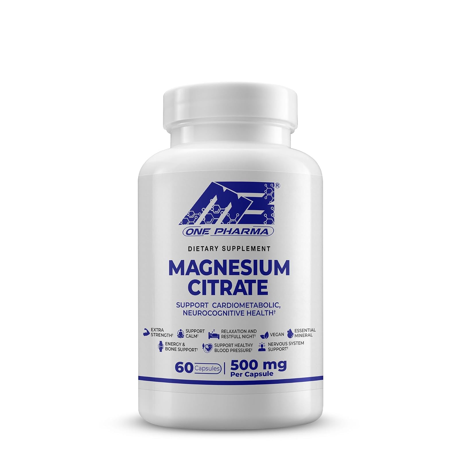 MB One magnesium citrate capsules