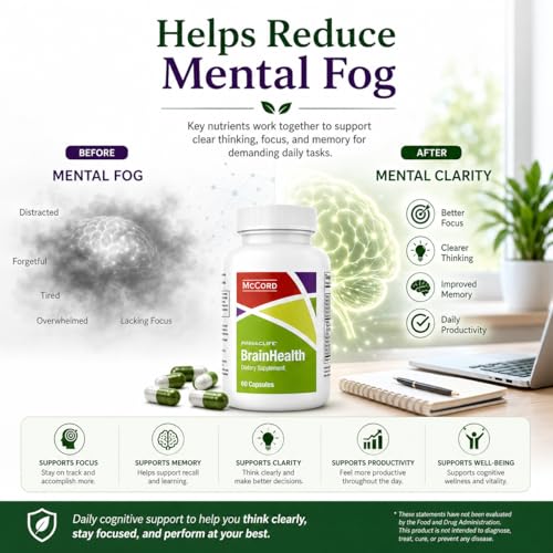 McCord BrainHealth capsules for memory