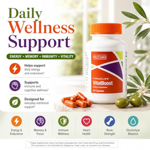 McCord VitalBoost energy supplement benefits