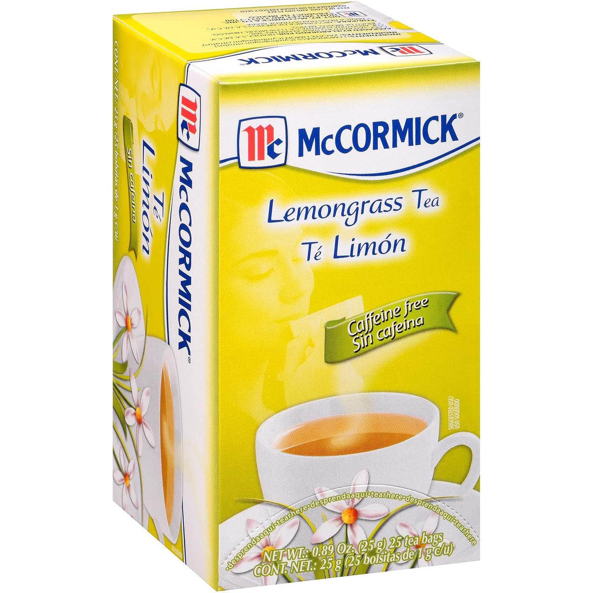 McCormick lemongrass herbal tea bags