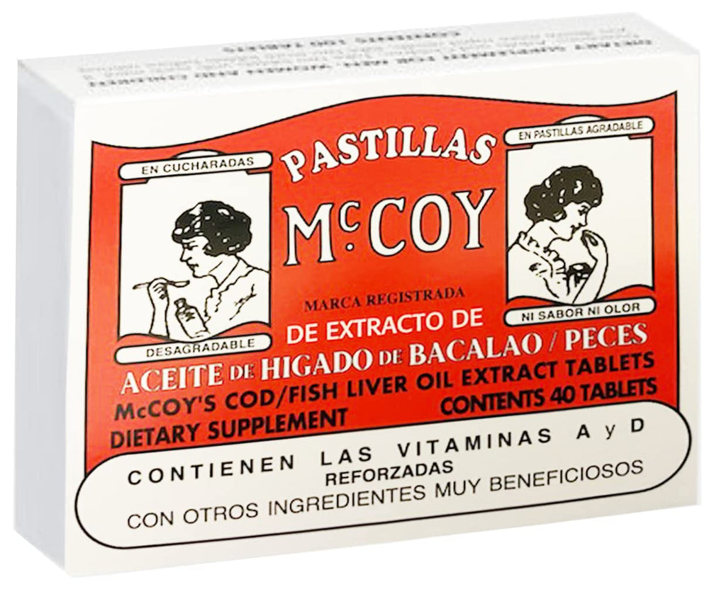 Mccoy fish oil omega 3 tablets