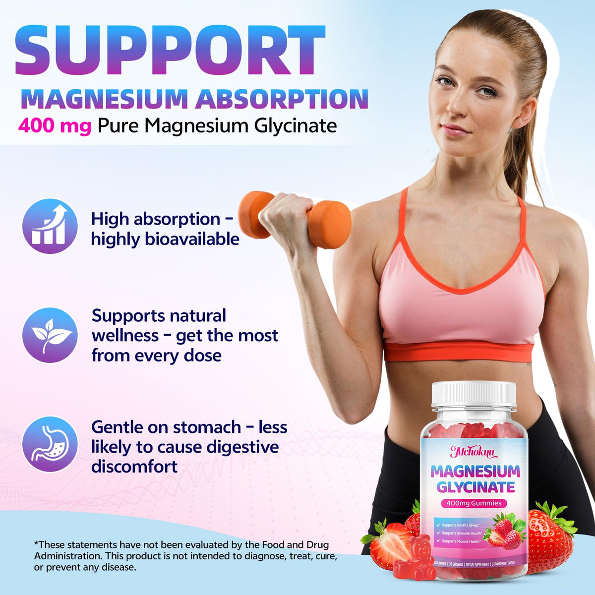 Mchokuu gummies for stress relief