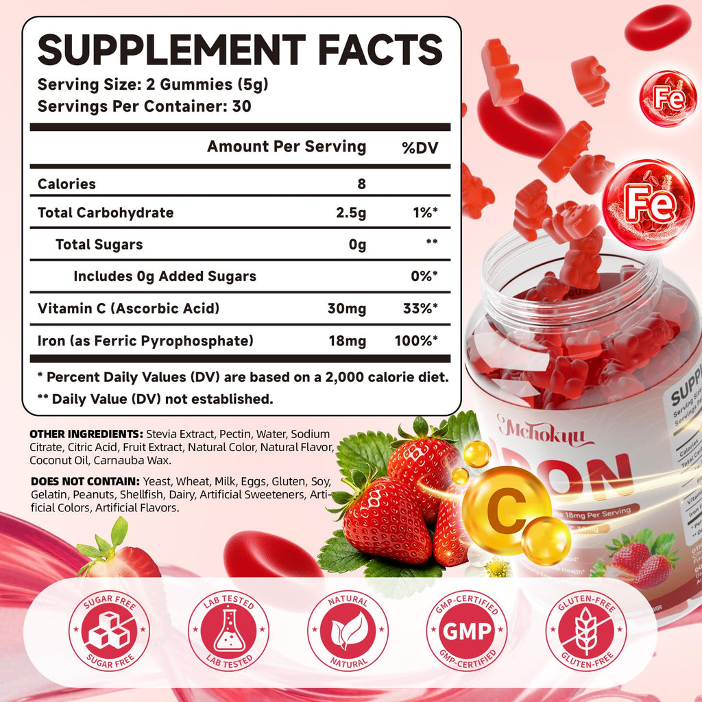 Mchokuu iron supplement for energy