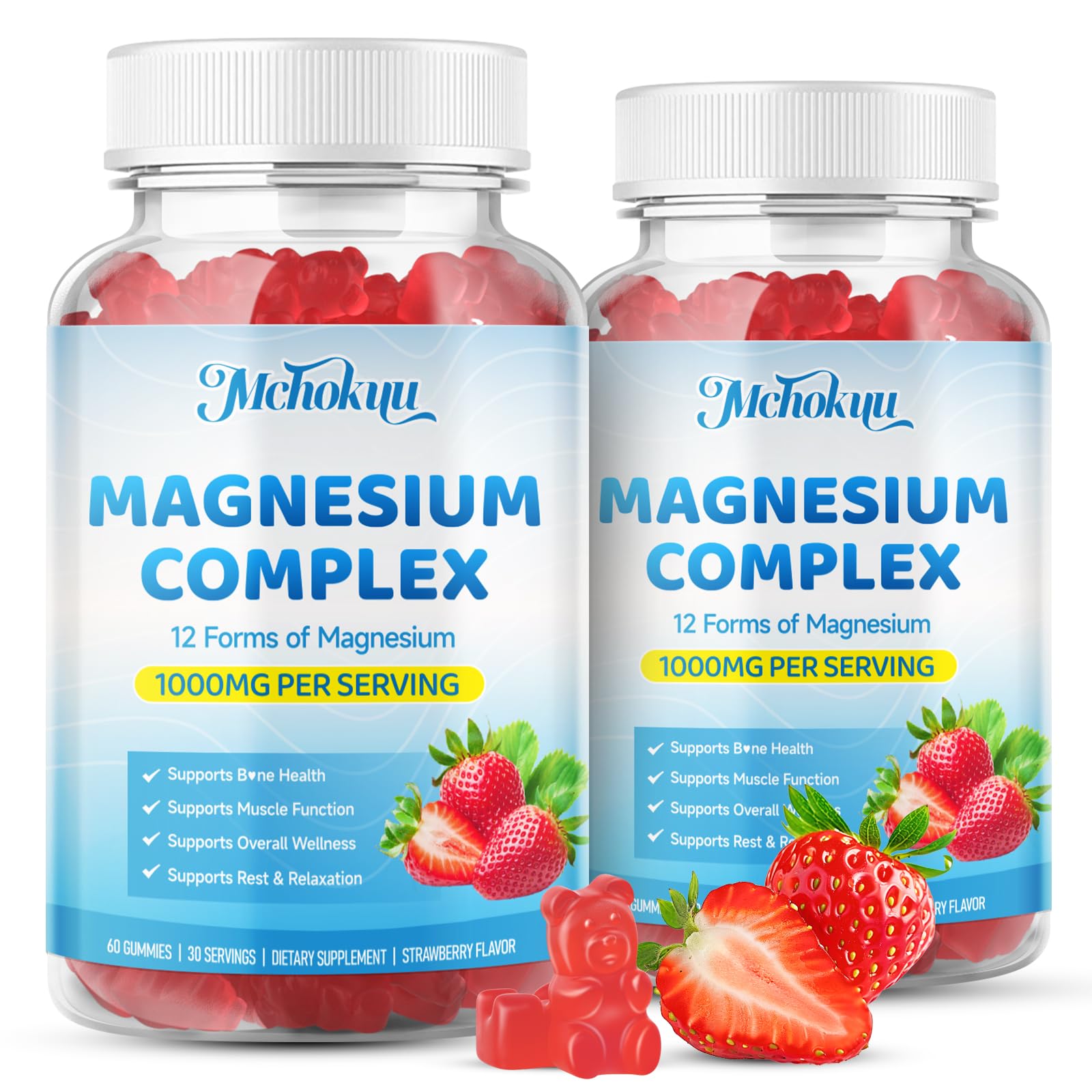 Mchokuu magnesium gummies for relaxation