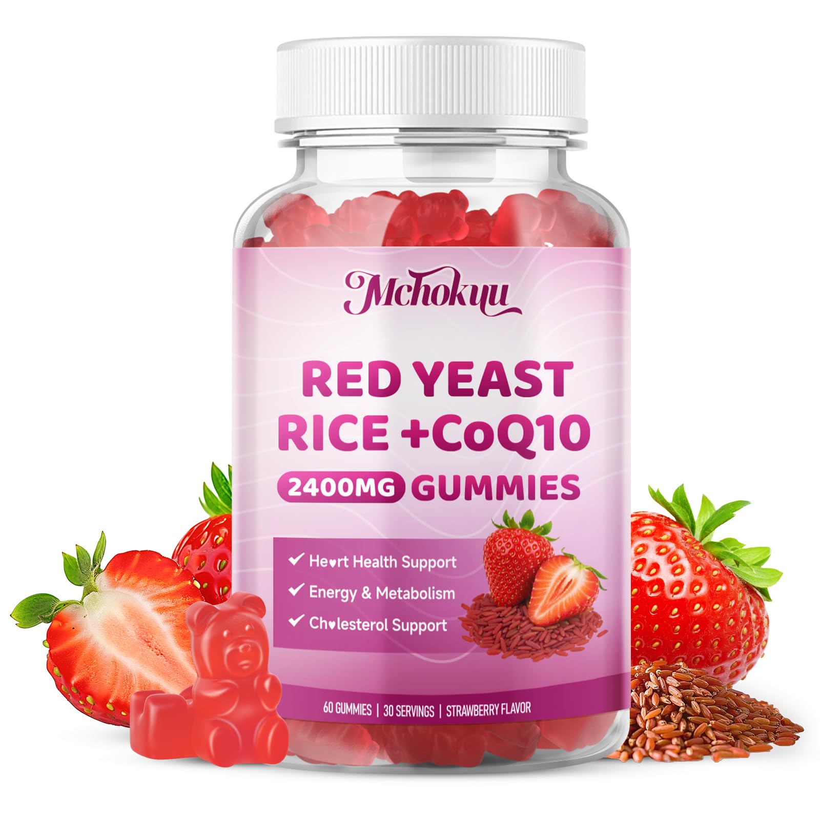 Mchokuu red yeast rice gummies
