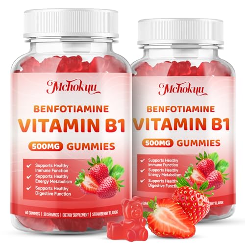 Mchokuu Vitamin B1 gummies for energy