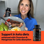 MCT keto capsules for balanced electrolytes