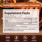 MCT oil and cinnamon synergy