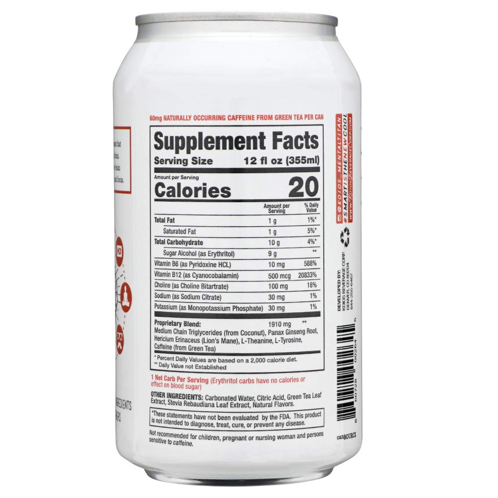 MCT oil benefits in nootropic drinks