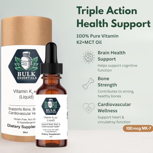 MCT oil enhanced vitamin k2 mk7