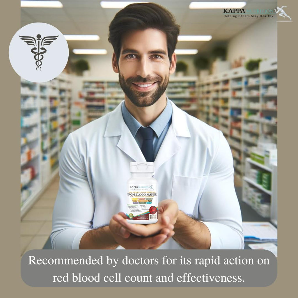 MCT oil enriched iron capsules