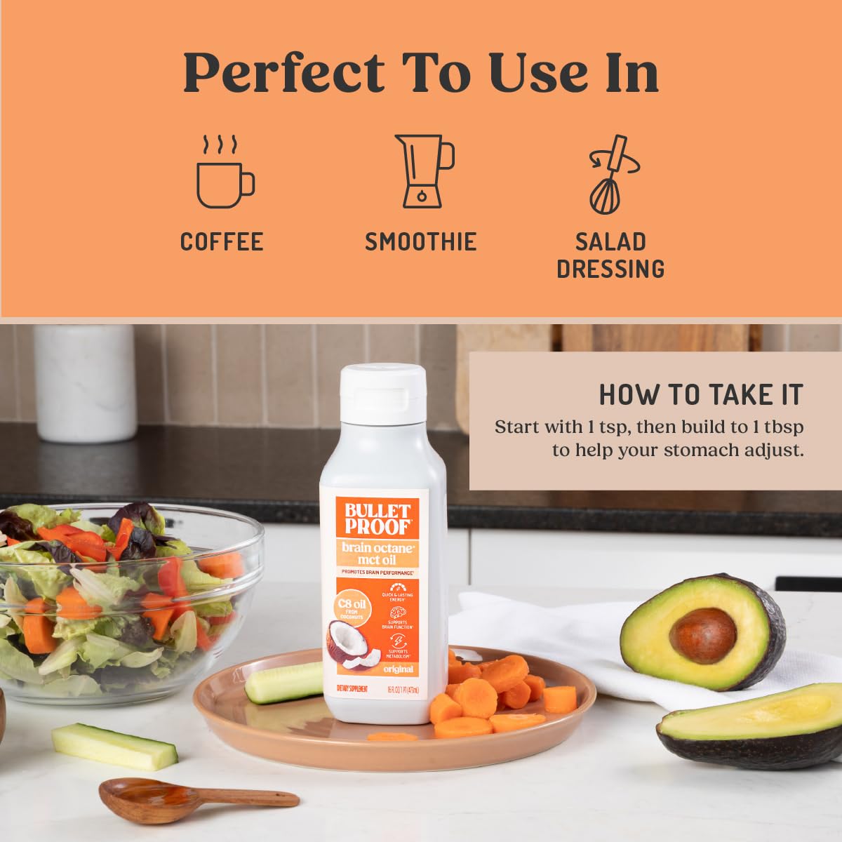 MCT oil for enhanced metabolism