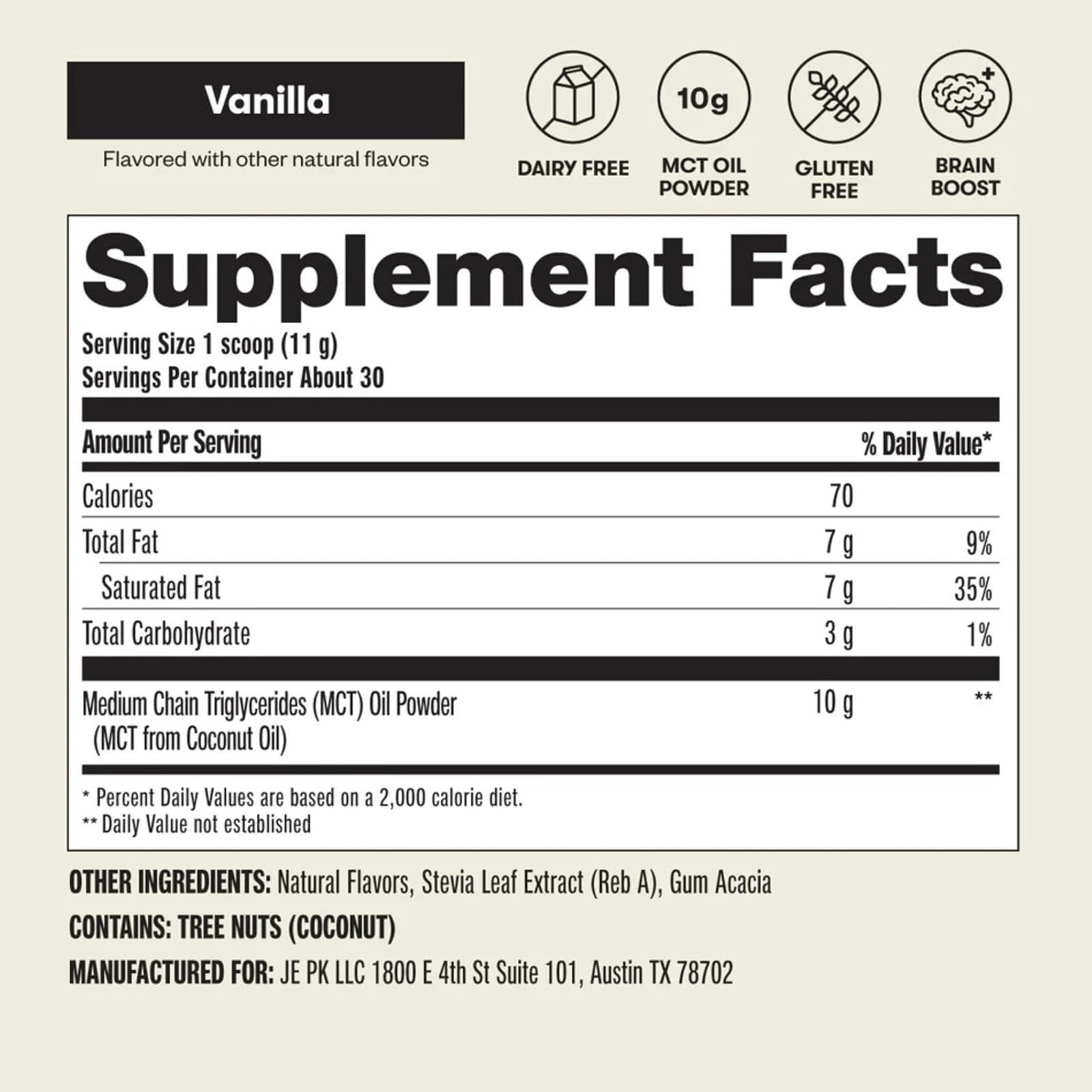 mct oil for healthy fat intake
