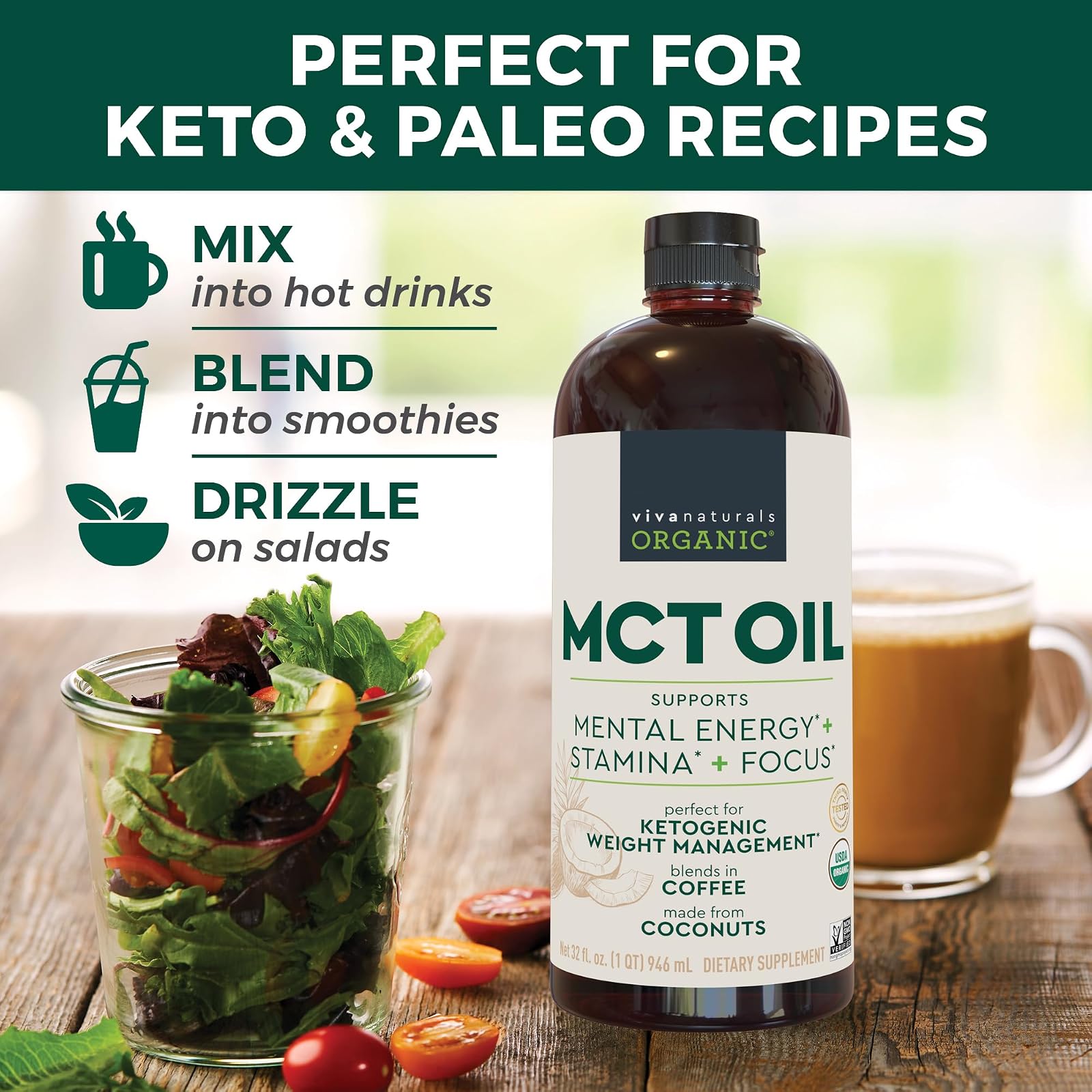 MCT oil for mental clarity
