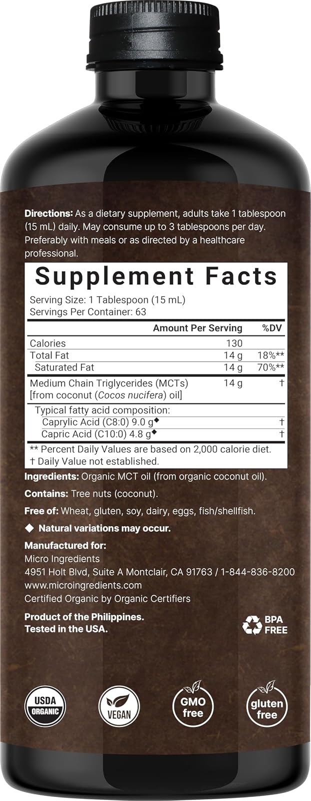 MCT oil for mental clarity