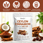 MCT oil infused cinnamon capsules