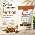 MCT oil infused cinnamon capsules