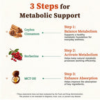 MCT oil infused cinnamon capsules