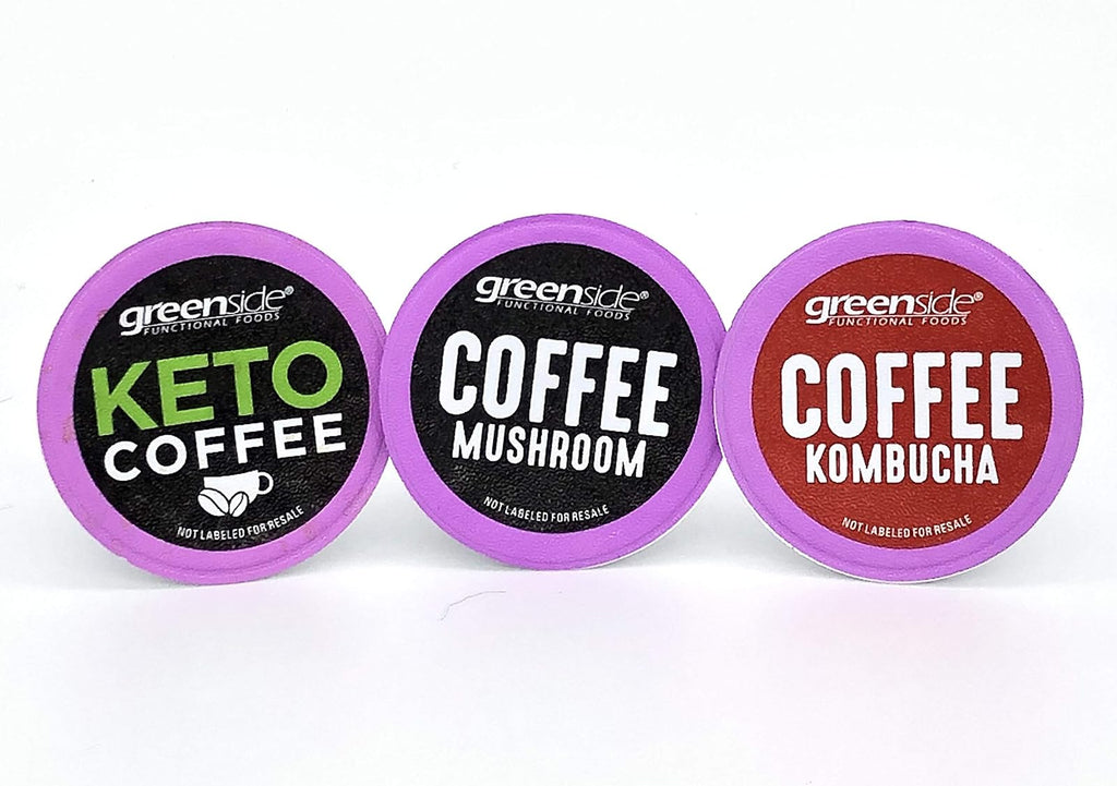 MCT oil infused coffee pods