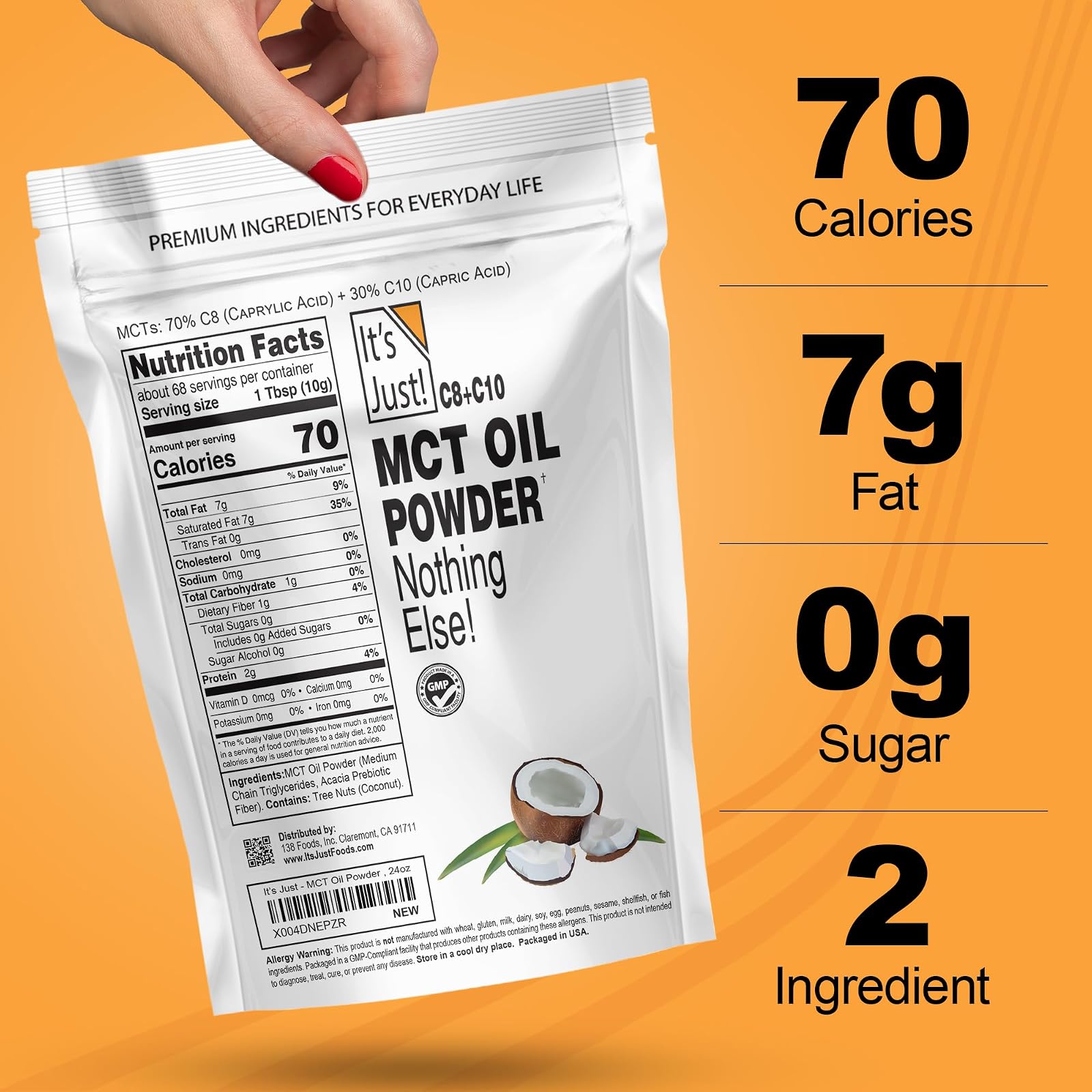 mct oil powder for digestive health