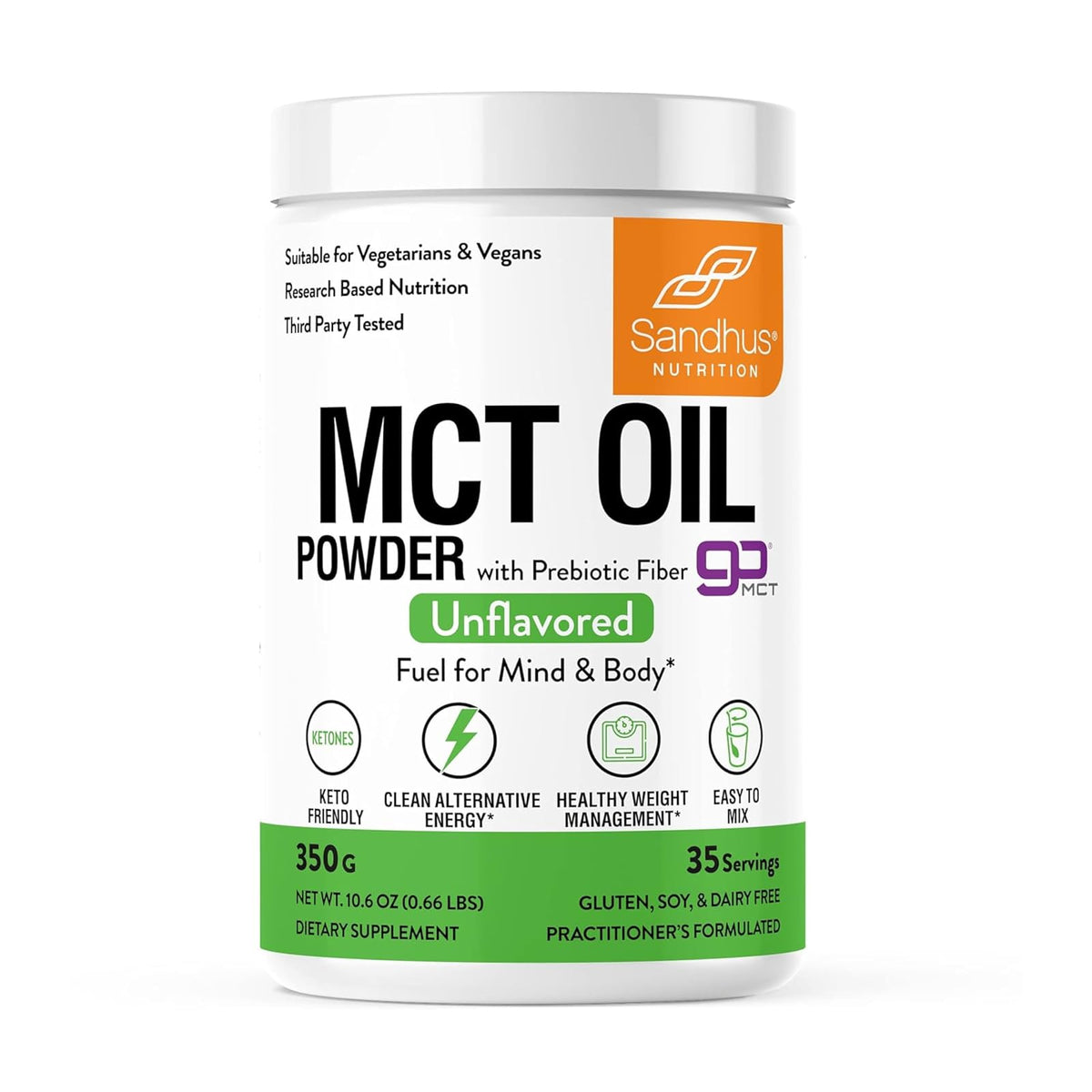 MCT oil powder for energy boost