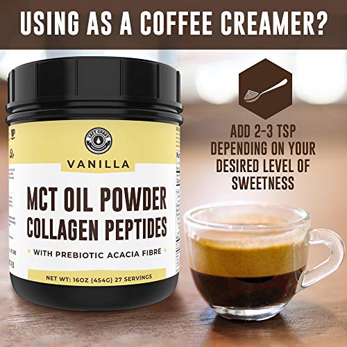 MCT oil powder for weight management