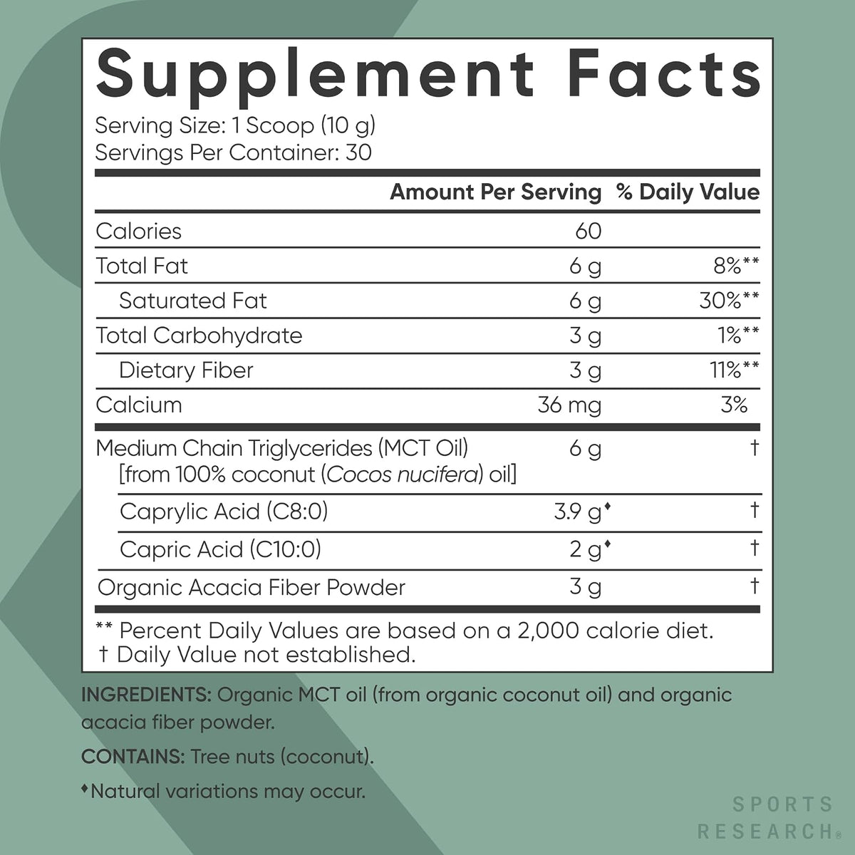 mct oil powder for weight management