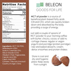 MCT oil powder supports weight management