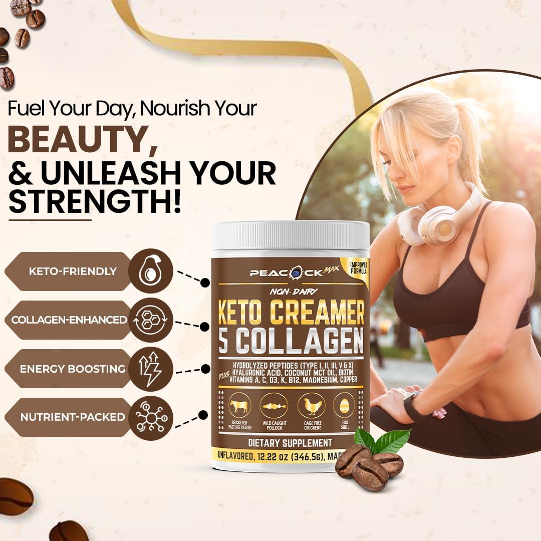 MCT oil protein powder for coffee