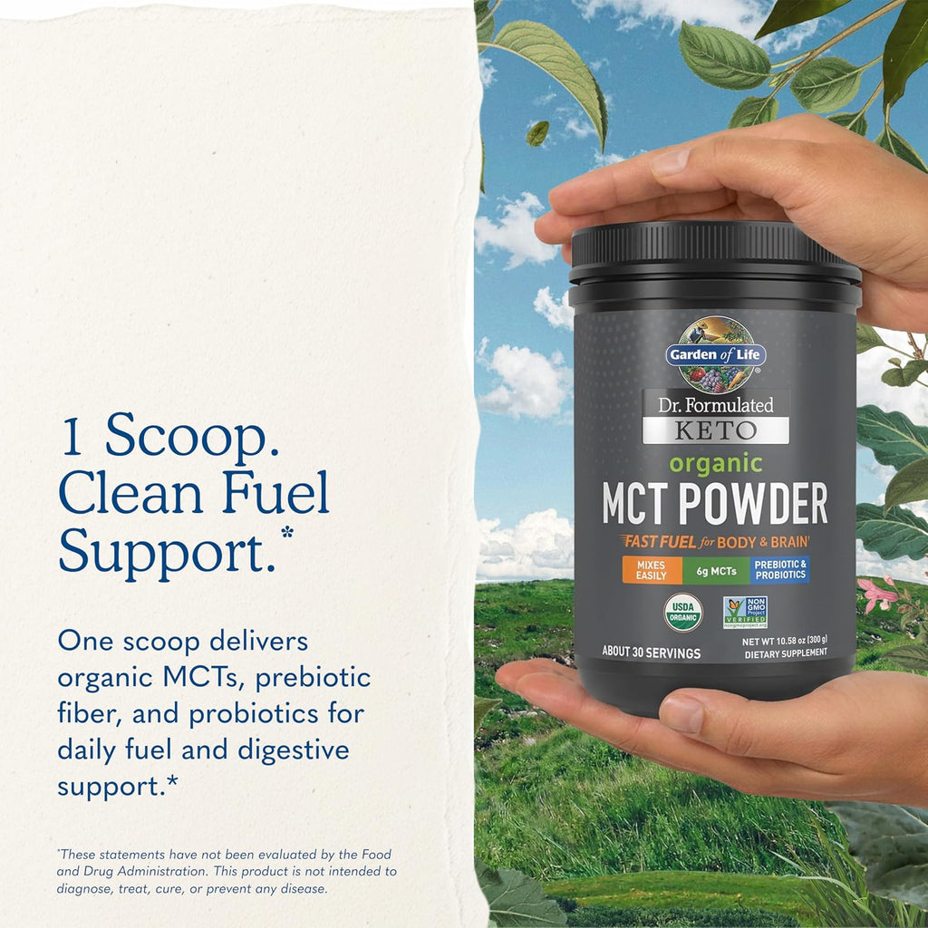MCT powder for healthy fats