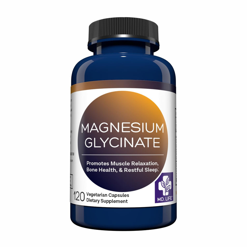 MD Life Magnesium Glycinate capsules