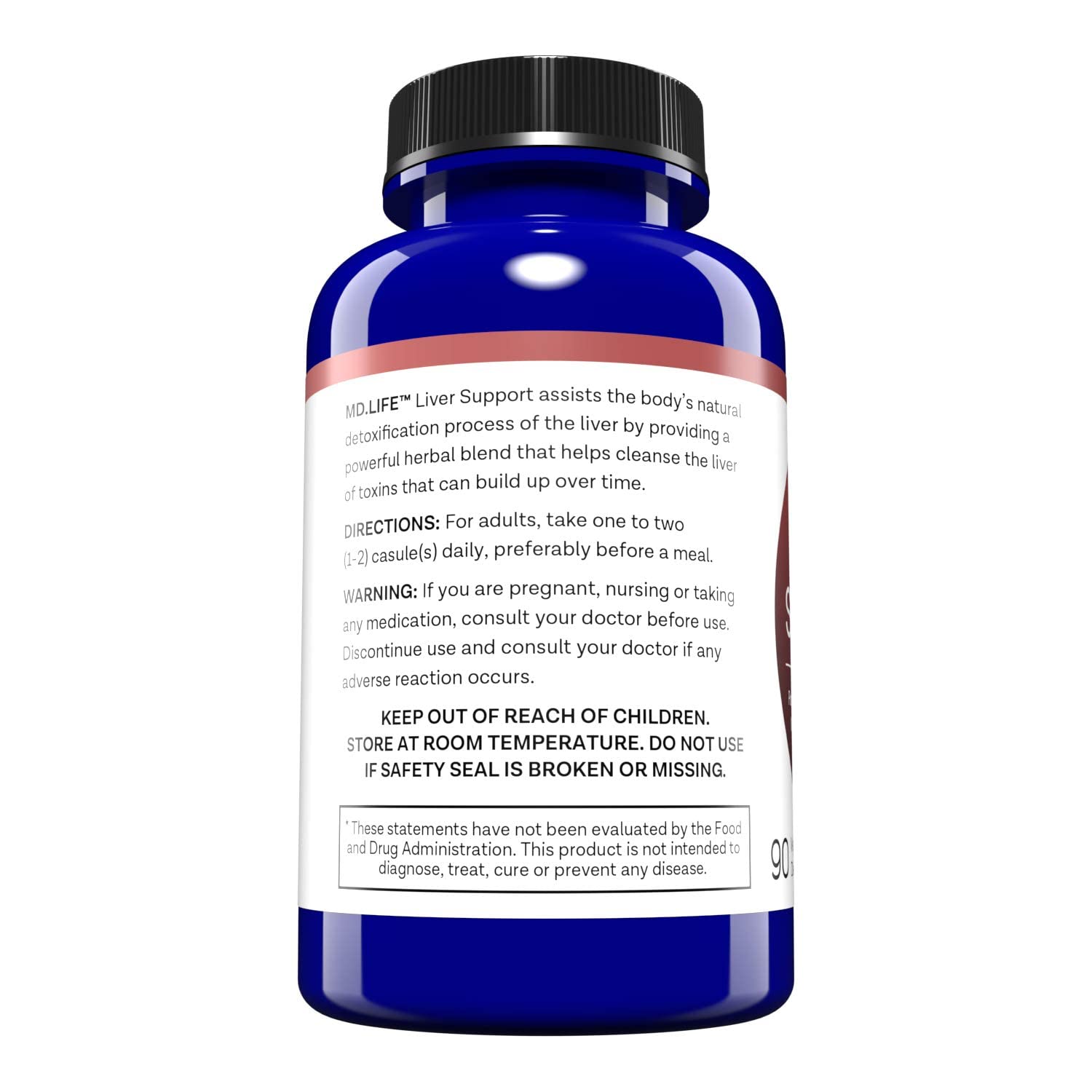 MD.LIFE milk thistle 90 count