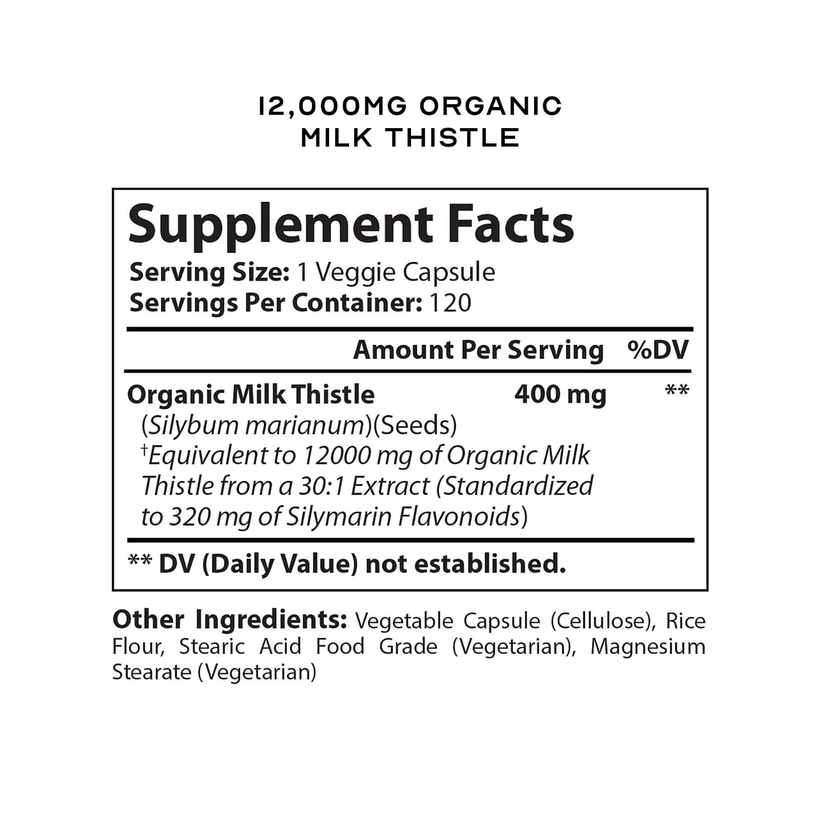 MD Super milk thistle health boost