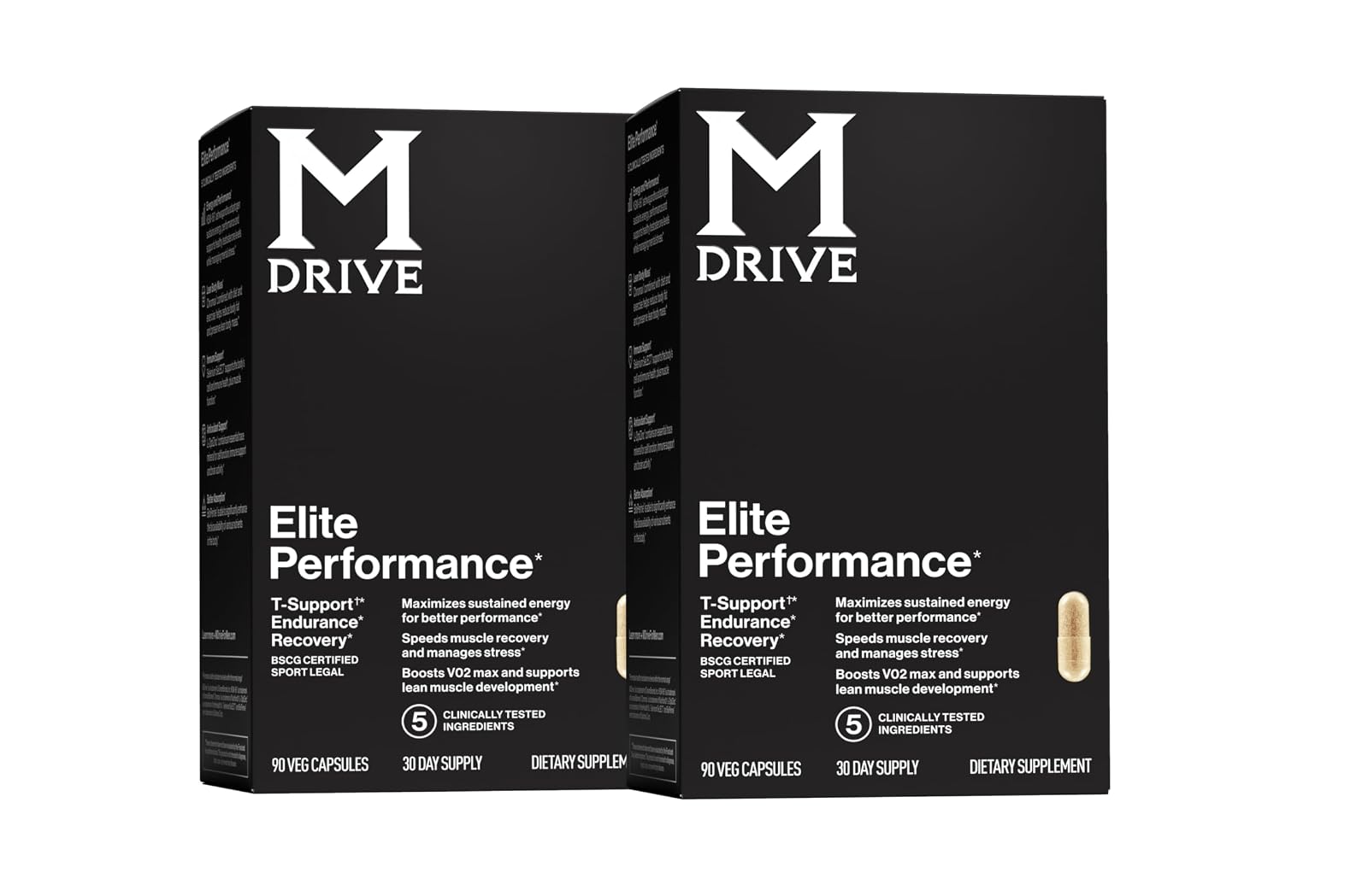 Mdrive Elite testosterone booster capsules