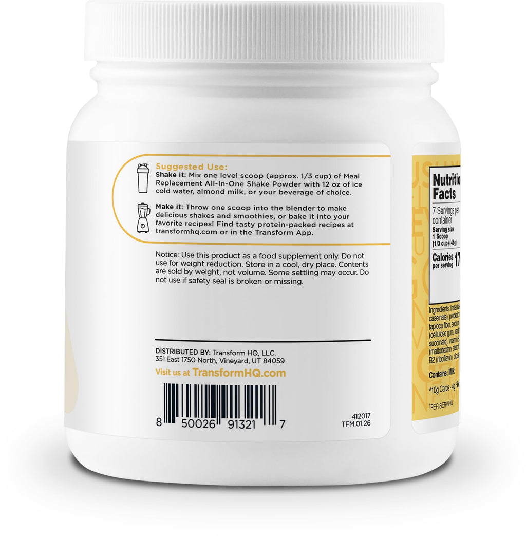 meal replacement for busy lifestyles