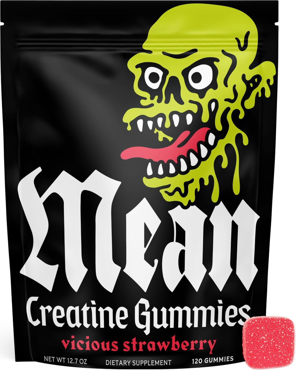 Mean creatine gummies for energy